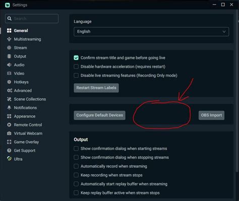 Auto Optimize Option Not There On Streamlabs Please Help How Do I