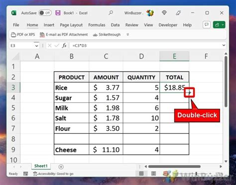 How To Copy And Paste Formulas In Excel All Methods Winbuzzer