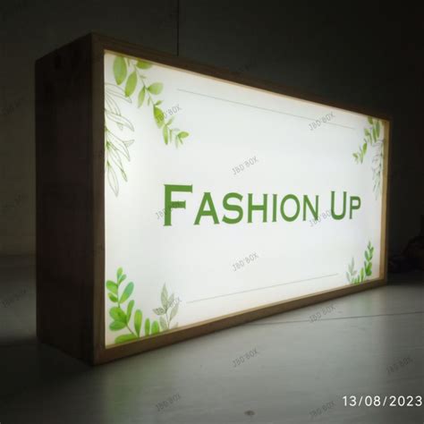 Jual Light Box 60x30 Lampu LED Kotak Lightbox LED Lamp Box Neon Box Sign Shopee Indonesia