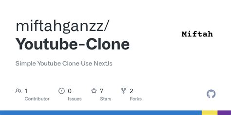Github Miftahganzzyoutube Clone Simple Youtube Clone Use Nextjs