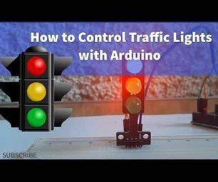 How To Control Traffic Lights Using Arduino Visuino Visual Development For Arduino