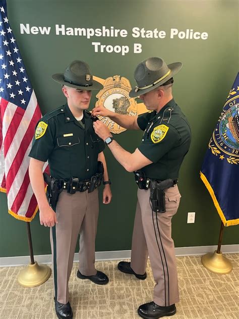 Congratulations To Trooper New Hampshire State Police