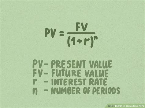 4 Ways To Calculate Npv Wikihow