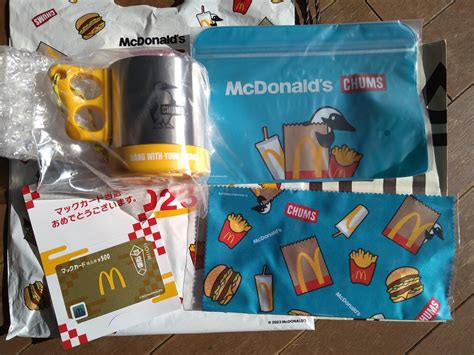 Yahooオークション マクドナルト福袋 マックカードandchumsマグカップ