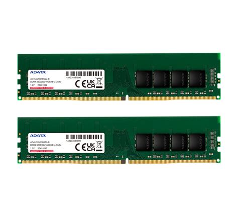 Gb X Gb Adata Ddr Desktop Memory Ad U G Rgn Dfestore