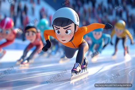 Ai创作图奥运会滑冰 速度滑冰比赛 速滑插画 奥运速度滑冰 冬奥会竞技项目合集 速滑比赛背景 冬奥会比赛 冬奥比赛项目 短道速滑冰道 短道速滑比赛 短道速滑卡通形象 速滑比赛人像 冰雪运动会