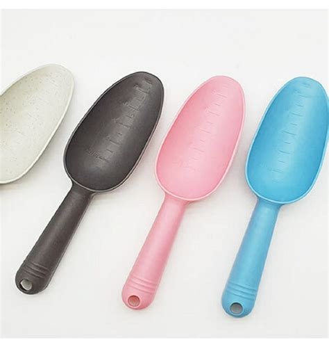 미니 플라스틱 모래삽 다용도 원예용 자갈 모종 흙삽 티몬