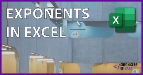 How To Use Exponents In Excel In 2 Easy Ways Chronicles Of Data