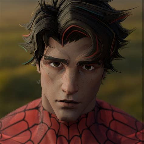 Spiderman Marvel Rivals Ritratti Maschili Fumetti D E R