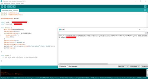 Esp8266 Created Server Does Not Respond Rarduino