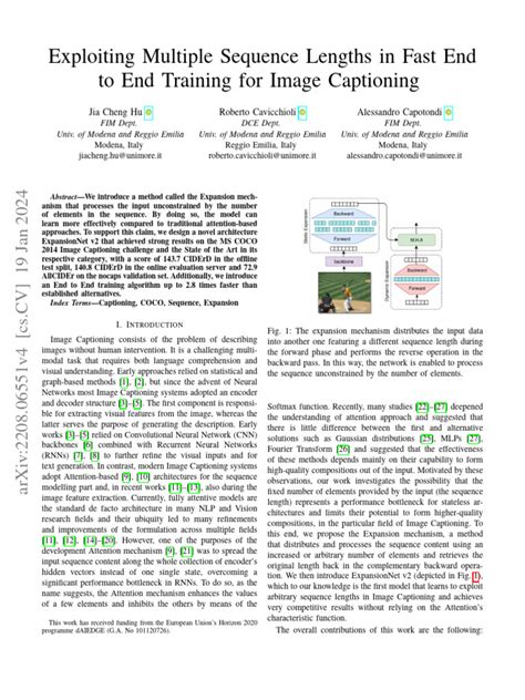 Exploiting Multiple Sequence Lengths In Fast End Download Free Pdf