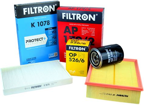 Filtron Zestaw FiltrÓw Vw Audi A4 B6 B7 1 8t Op526 6 Ap179 2 K1078 Za