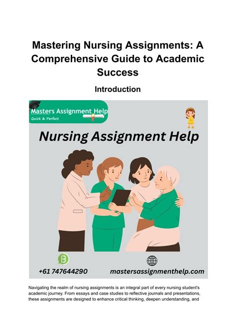 PPT Mastering Nursing Assignments PowerPoint Presentation Free