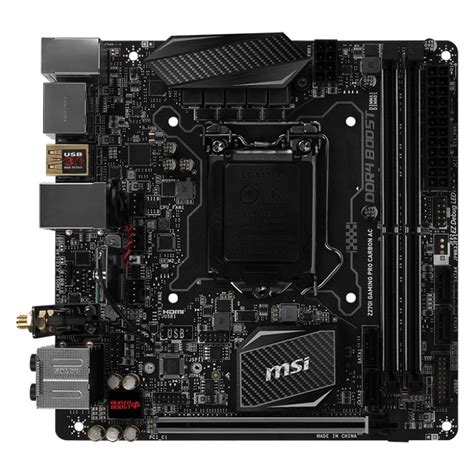 Placa De Baza MSI Z270I GAMING PRO CARBON AC PC Garage