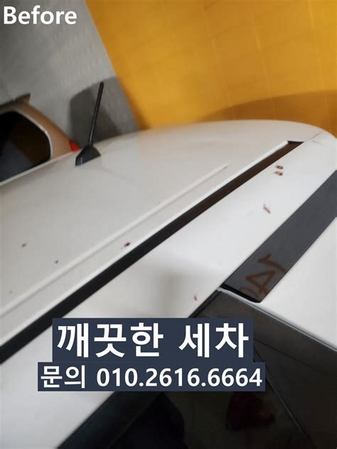 경기 광주하남 아파트 주자창 출장세차 티볼리 세차 후기 경기도 광주시 태전동 비즈프로필