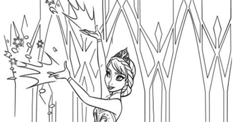 Gambar Gambar Sketsa Frozen Elsa Terkini Sketsakini