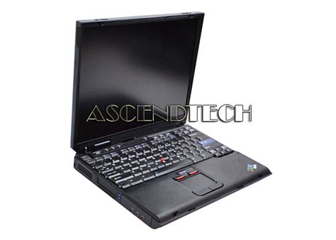 1gb Ram 40gb Hdd Ibm Thinkpad T30 141 180ghz Win 7 Pro