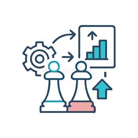 Strategic Alignment In Corporate Planning Design Stock Vector Illustration Of Direction