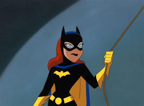 The New Batman Adventures Original Production Cel Batgirl