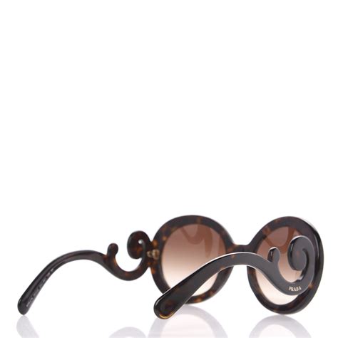 Prada Baroque Sunglasses Spr 27n Tortoise 591583