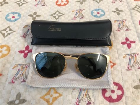 Vintage Ray Ban Signet Gold Bandl Usa Sunglasses Mens Fashion Watches