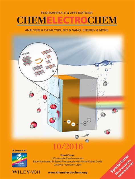 Electrocatalytic Nanomaterials Chemelectrochem Vol 3 No 10