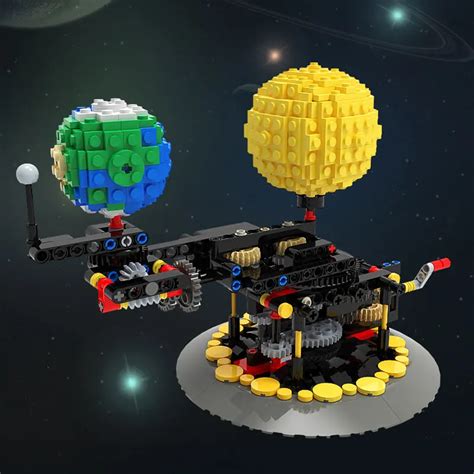 Rotatable Solar System Building Block Model Onelife Mart
