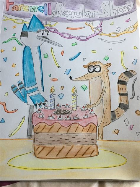 Farewellregular Show By Landy Lov Alot On Deviantart