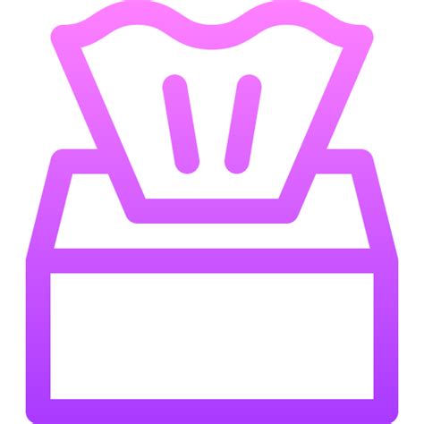Tissue Basic Gradient Lineal Color Icon