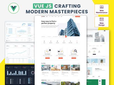 Custom Modern Vuejs Tailwindcss Responsive Website Upwork