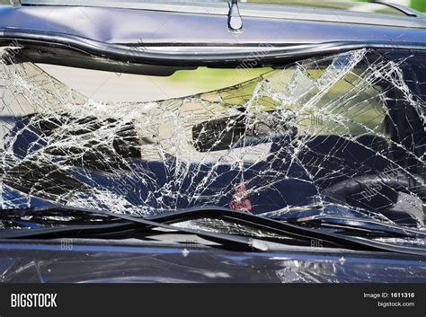 Broken Car Glass Image And Photo Bigstock