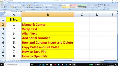 Ms Excel Tutorials In Assamese Part 2 Youtube