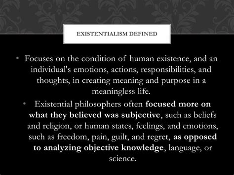 Ppt Existentialism Powerpoint Presentation Free Download Id 2566849