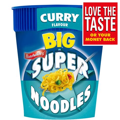 Batchelors Big Super Noodles Curry Flavour 100g Noodles Iceland Foods