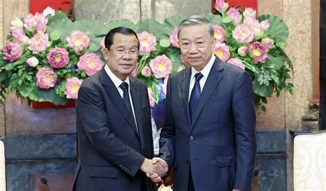 Khmer Times On Linkedin Cpps President Congratulates Vietnams Lam On