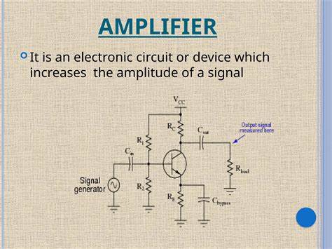In Detail The Operational Amplifier Pptx