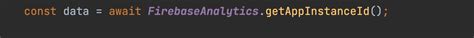 Error Firebaseanalyticsgetappinstanceid Is Not Implemented On