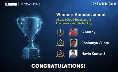 Techgig On Linkedin Winners Techgig Hackathons Developercommunity Techinnovation