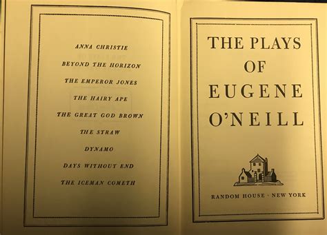 The Plays Of Eugene Oneill Three Volume Set By Eugene Oneill