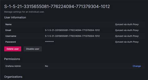 Grafana In Systemlink User Name And Login Instead Of Niuaid Ni