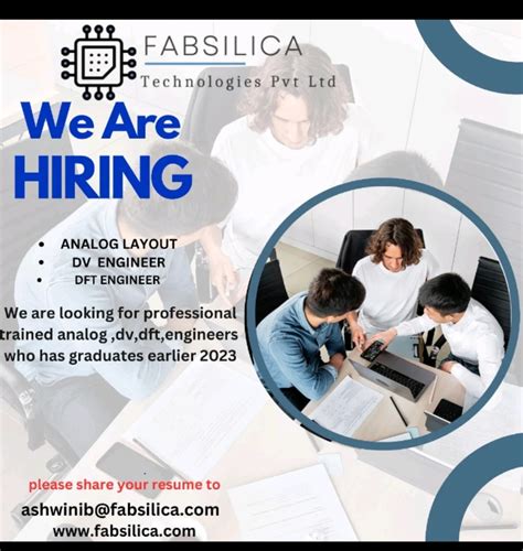 Vlsilica Vlsicareer Semiconductor Vlsi Vlsijobs Vlsi Design