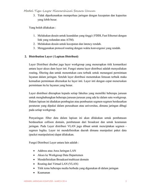 Hierarchy Network Model Docx