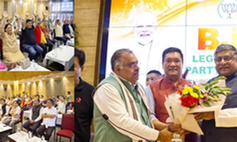 Third Bjp Govt In Arunachal Led By Pema Khandu To Be Sworn In On Thursday