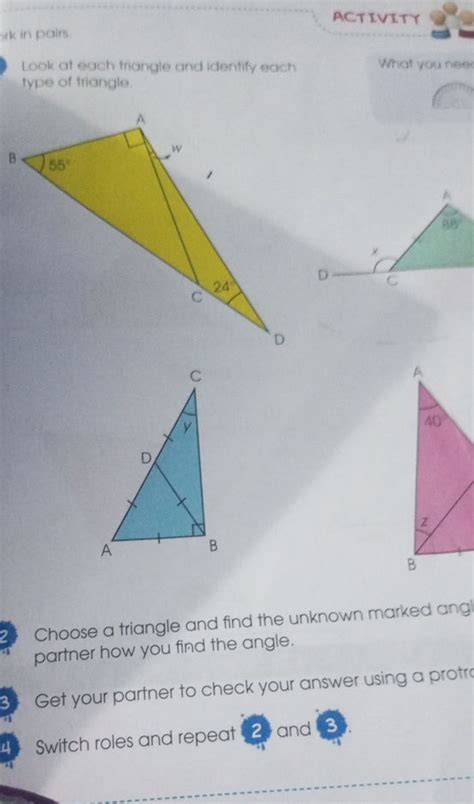 Choose A Triangle And Find The Unknown StudyX
