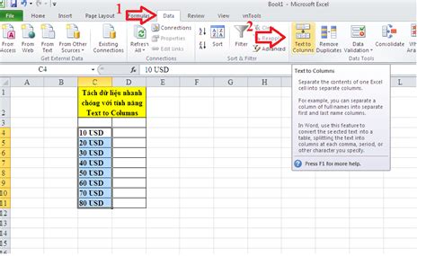 Rất Hay Tách Dữ Liệu Nhanh Chóng Với Text To Columns Trong Excel KtĐm