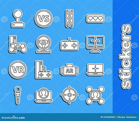 Set Line Share Laptop Computer Monitor Stereo Speaker Racing Simulator Cockpit Game Console