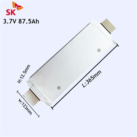 Brand New V Ah High Energy Density NMC Pouch Cell Lithium Ion Battery For Electric