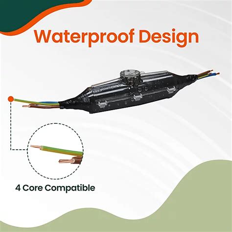 Armoured Cable Swa Resin Jointing Kit Underground 4 Core 6 28mm Cable Size Secure Cable Joining