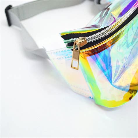 Badu Bg Водоустойчива прозрачна чанта за колан за кръста Дамска чанта за тазобедрена става