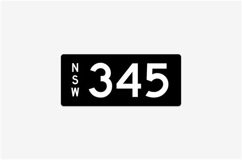 345 New South Wales Heritage Number Plate For Sale By Auction In Australia